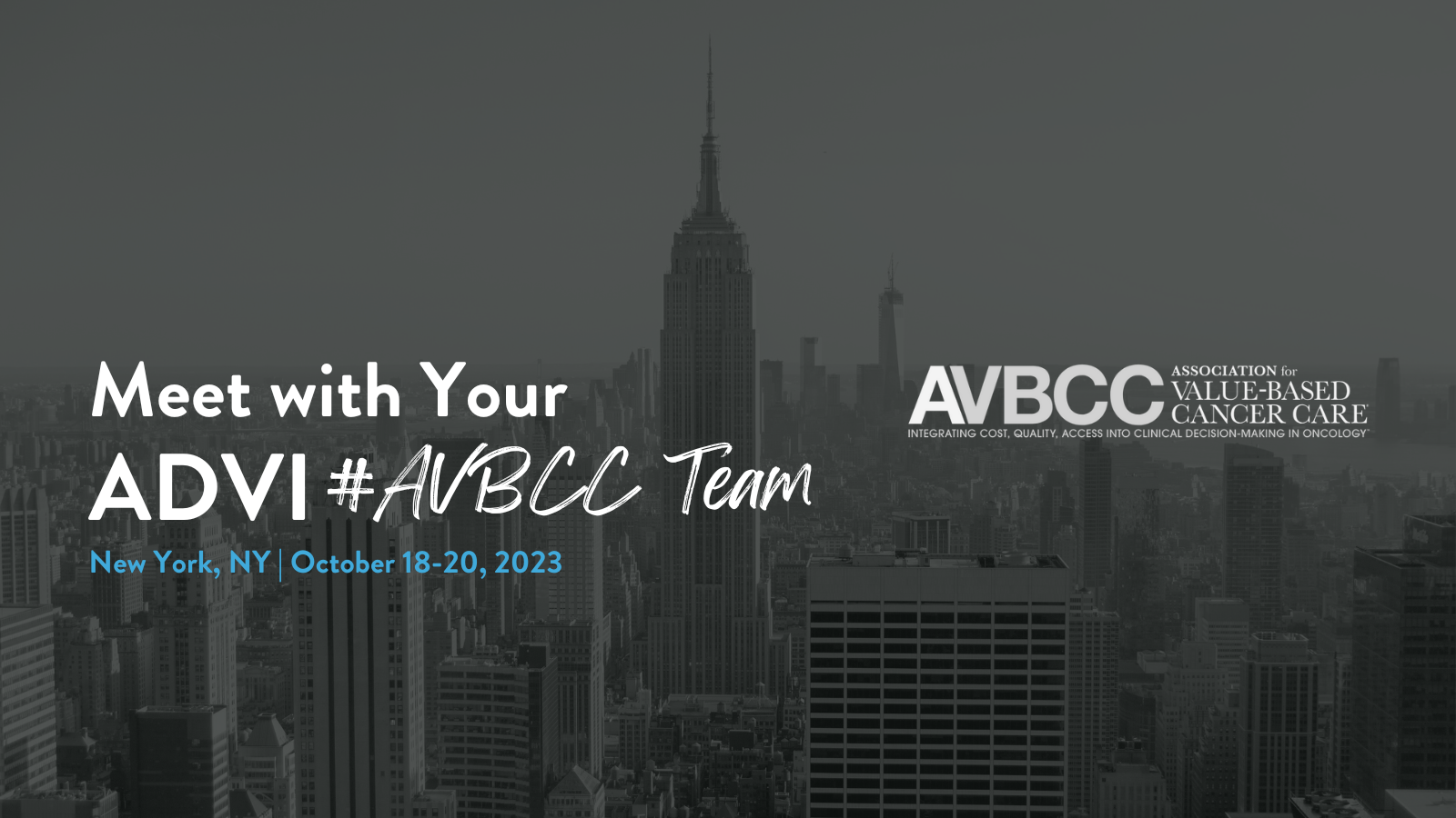 Meet with ADVI Experts at AVBCC | ADVI